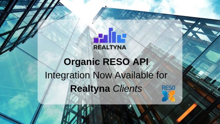 Organic RESO API Integration Now Available for Realtyna Clients