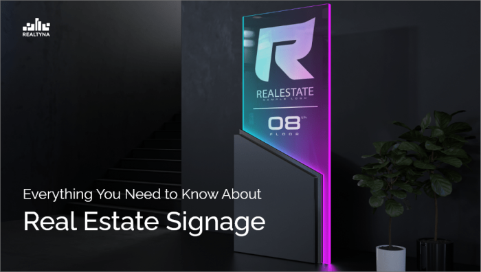 Everything You Need to Know About Real Estate Signage