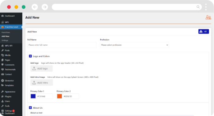 White Label Web/App Solution for Brokerages/Providers